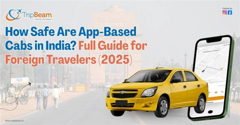 How Safe Are App-Based Cabs in India? Tripbeam India